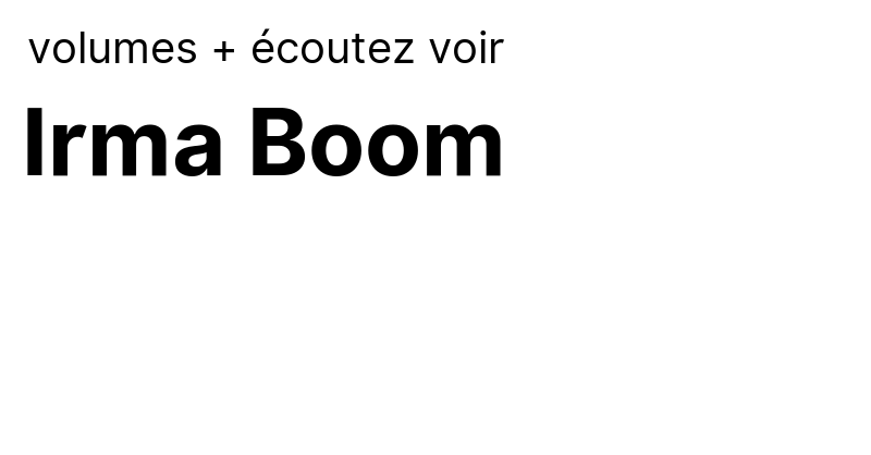 Volumes — Irma Boom